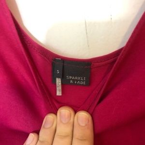 Sparkle & Fade | Dresses | Small Sparkle Fade Aline Pink Dress | Poshmark